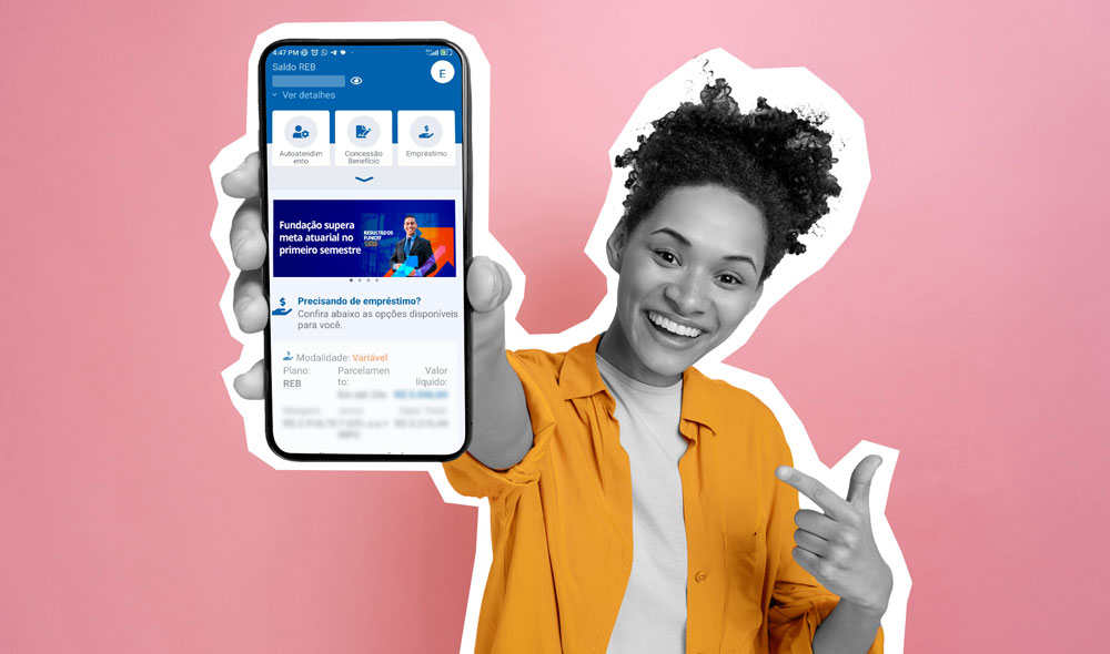 Novo app FUNCEF traz nova interface e mais serviços | FUNCEF