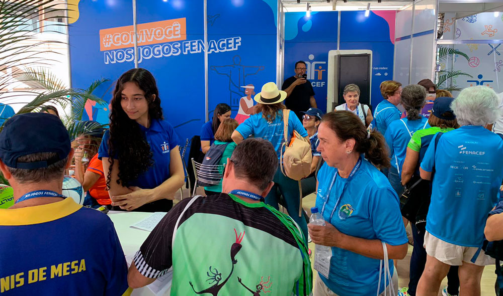 FUNCEF marca presença nos Jogos Fenacef 2023 no Rio | FUNCEF